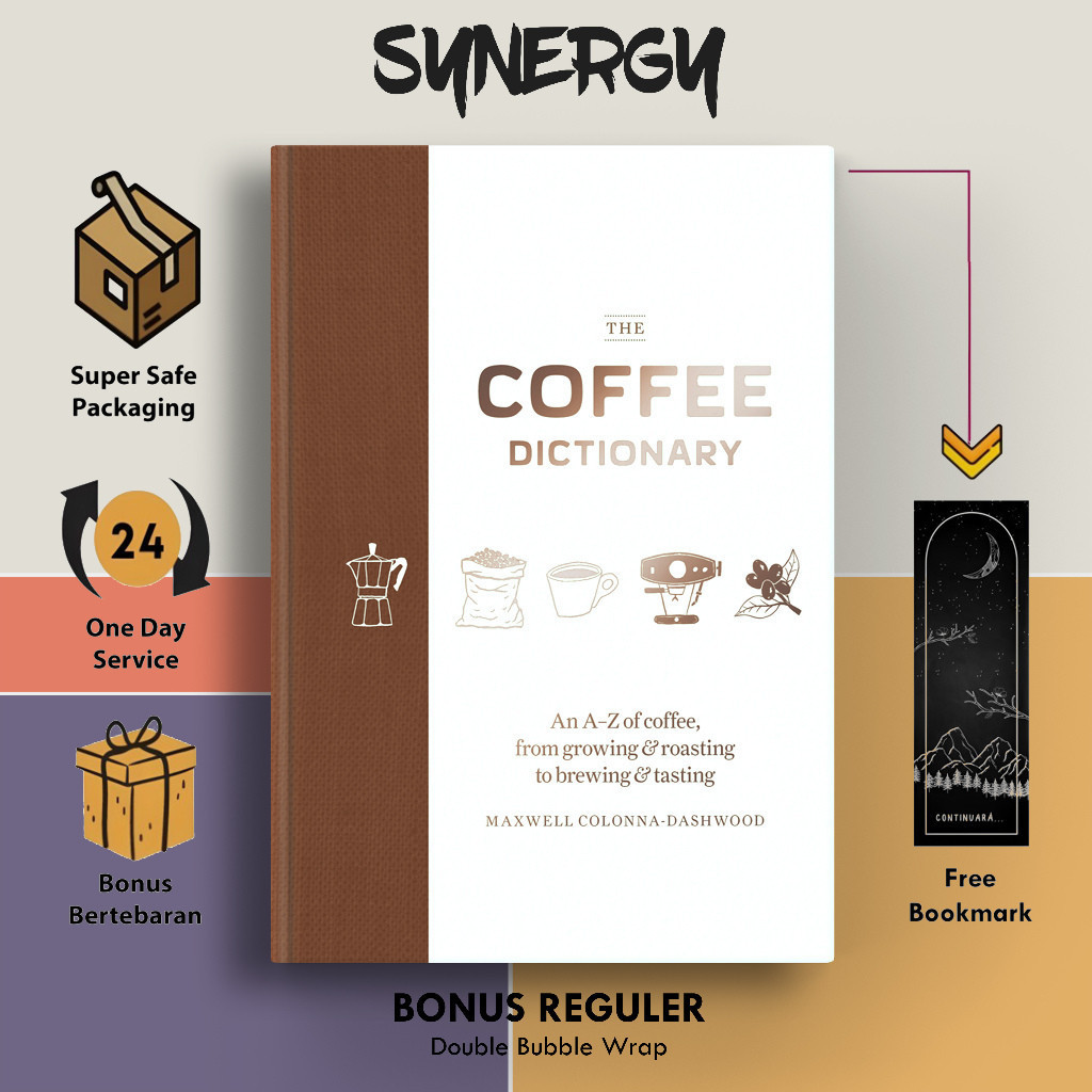 Jual The Coffee Dictionary by Maxwell Colonna Dashwood (English ...