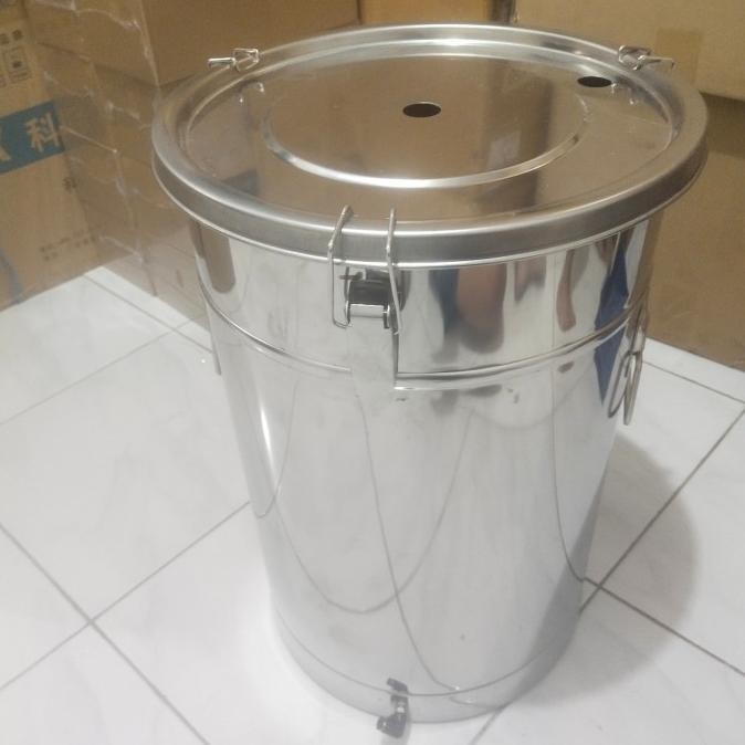 Jual HOPPER/TANGKI MESIN POWDER COATING 45 LITER STAINLESS STELL ...