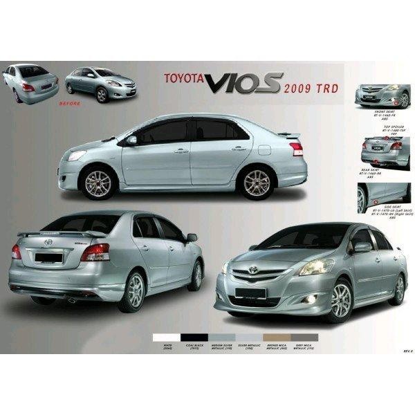 Jual Termurah Full Set Bodykit Toyota Vios Gen 2 Trd Bodykit Trd Vios ...