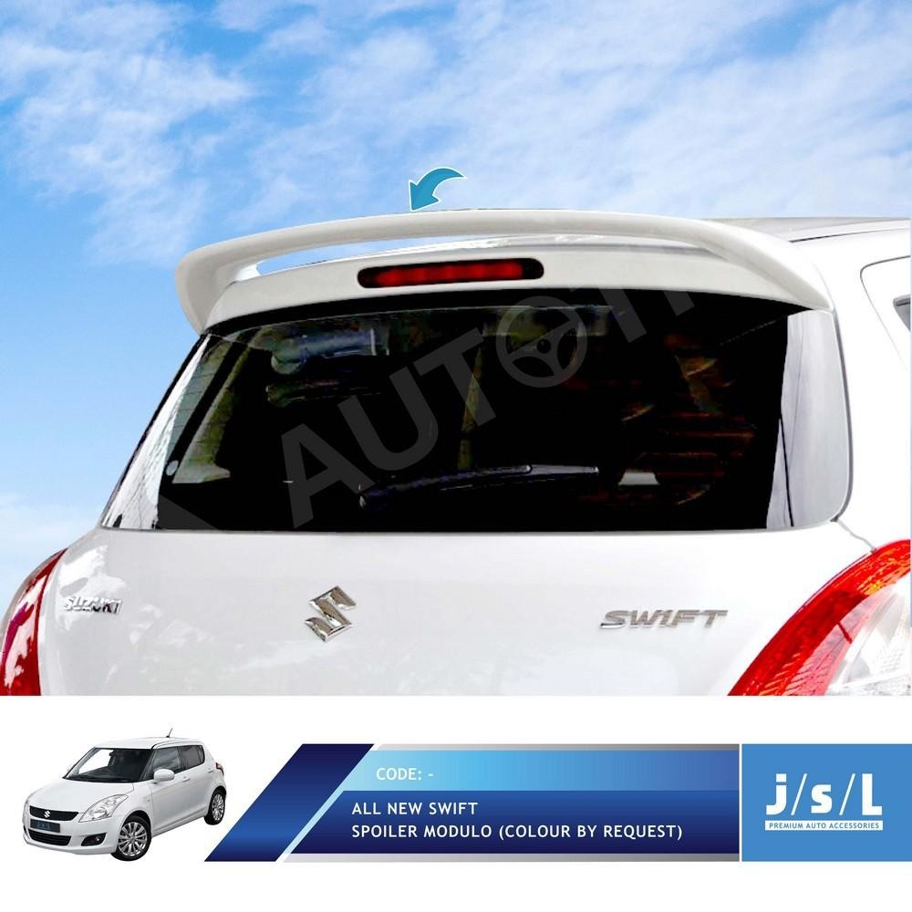 Jual All New Swift Spoiler Jsl Warna Custom / Rear Spoiler W/ Colour ...