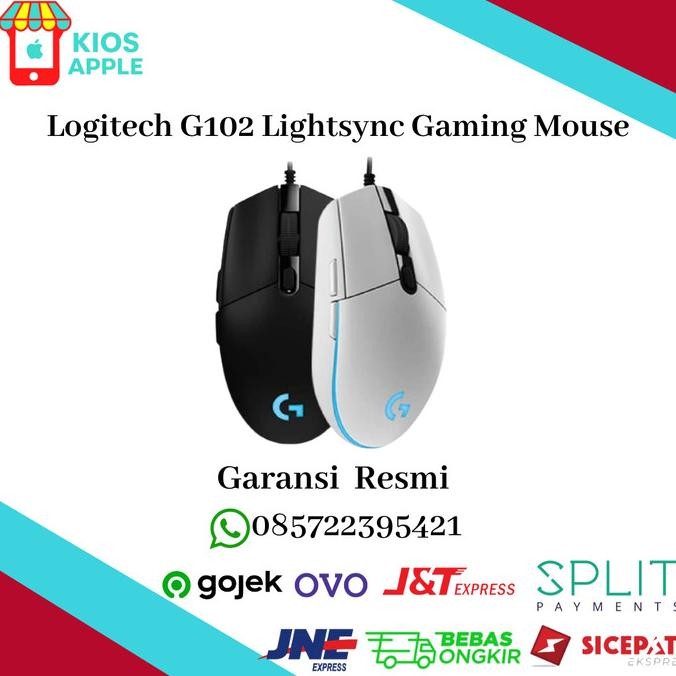 Jual Logitech G102 Lightsync Gaming Mouse [FS] | Shopee Indonesia