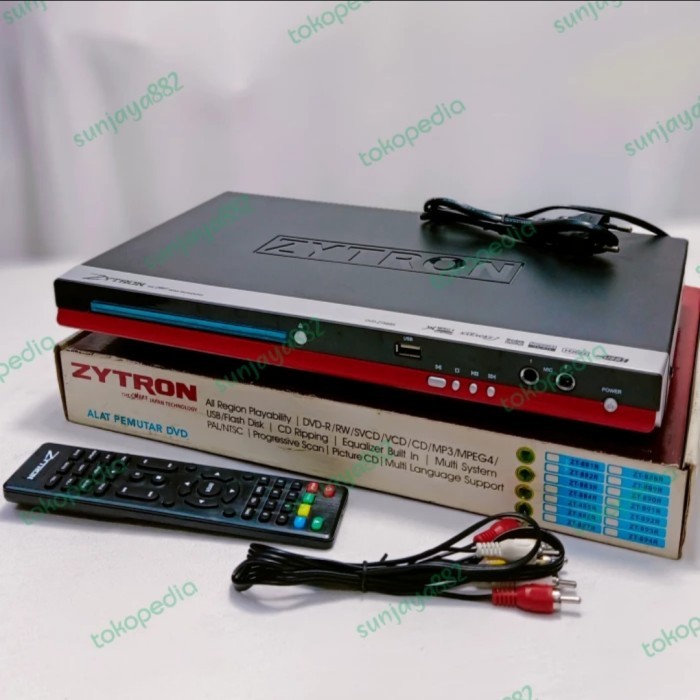 Jual Promooo!! DVD PLAYER BODY PLASTIK ALAT PEMUTAR KASET VCD CD MP3 ...