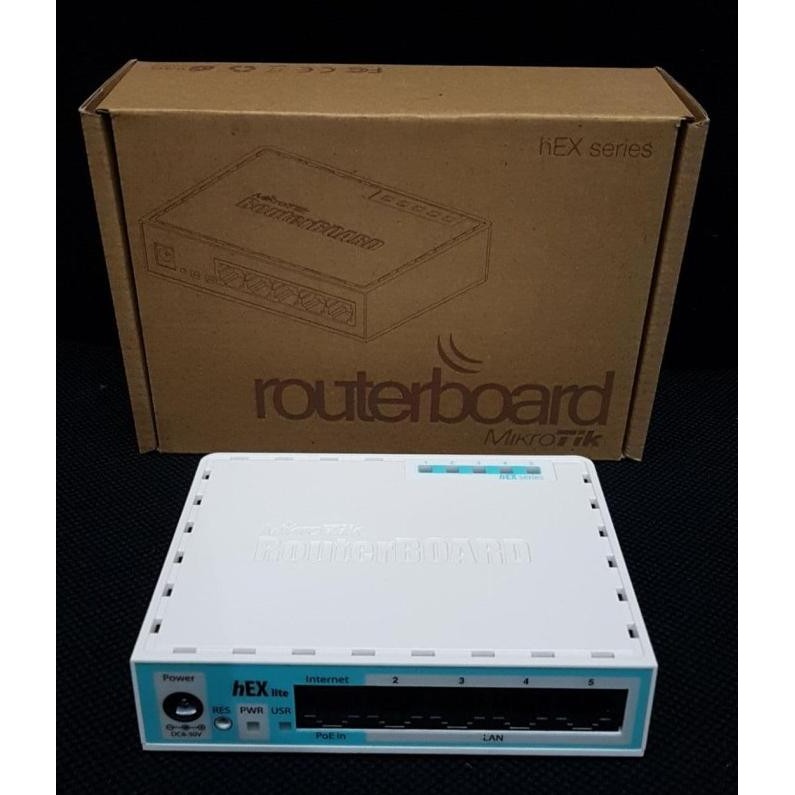 Jual Mikrotik Routerboard RB750r2 ( hEX lite ) 5 Port 10/100 | Shopee ...