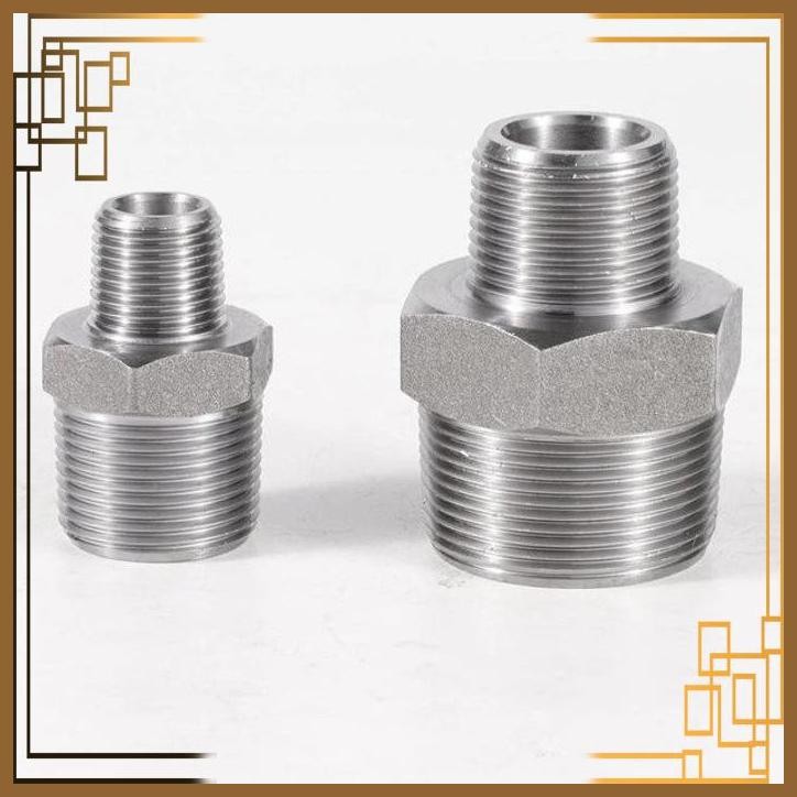 Jual [JST] DOUBLE NAPLE REDUCER STAINLESS SS 304 CLASS 3000 DRAT NPT 1/ ...
