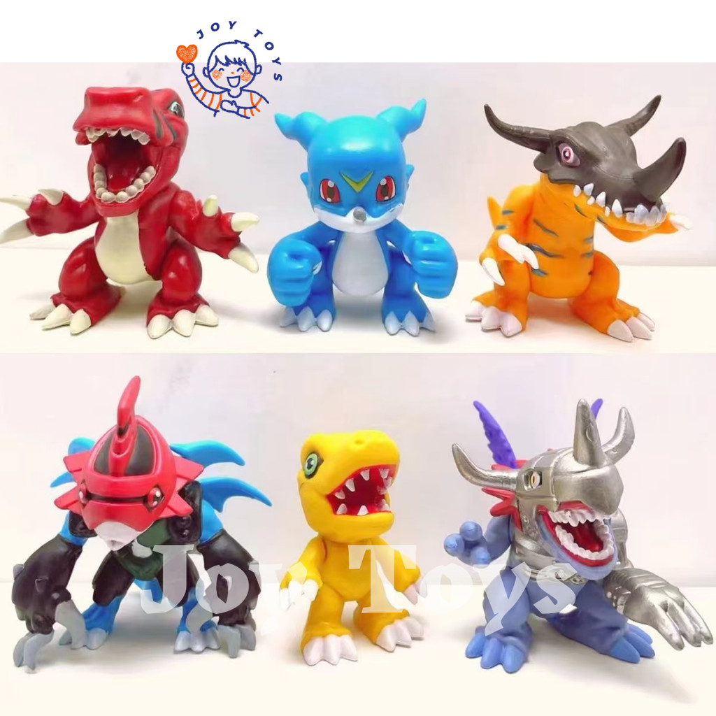 Jual DIGIMON AGUMON 6 PCS 180 ANIME FIGURE TOYS | Shopee Indonesia
