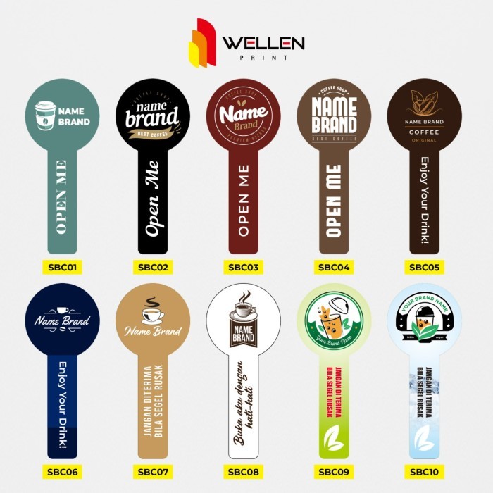 Jual Label Sticker Seal Penutup Botol Madu Toples Kue Segel Seaguna ...