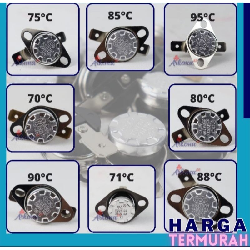 Jual THERMODIS / THERMOSTAT DISPENSER | OTOMATIS THERMO FUSE | BIMETAL THERMODIS | Shopee Indonesia