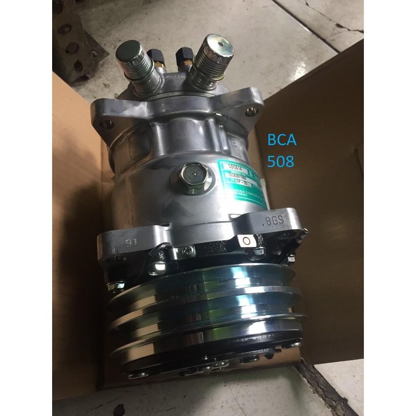 Jual Compressor Kompresor Ac Mobil Sanden Sd508 / Sd 508/ Sd5H14 - 12 ...