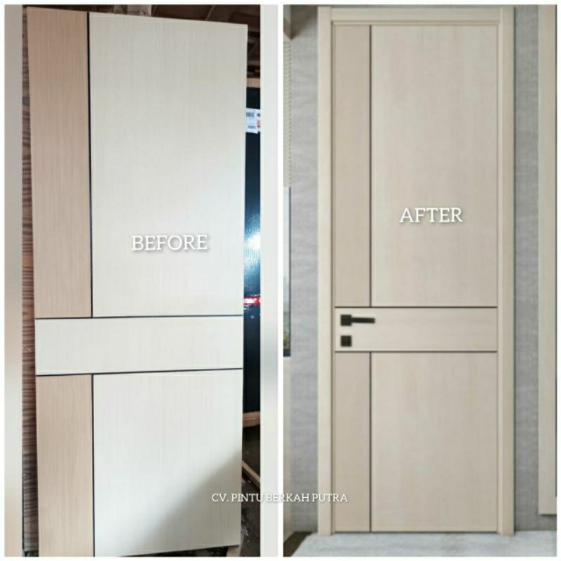 Jual PINTU MINIMALIS HPL COSTUM | Shopee Indonesia