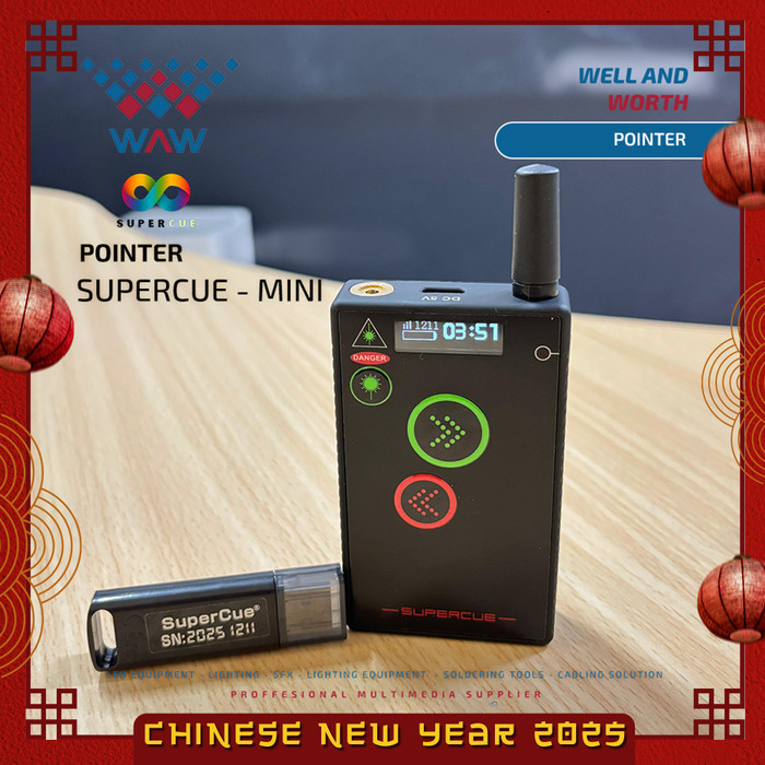 Jual Terbaru - Super Cue Mini Ppt Clicker / Switcher Ppt /Pointer ...