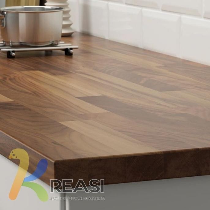 Jual Top Table Papan Kayu Jati Fjl | Shopee Indonesia