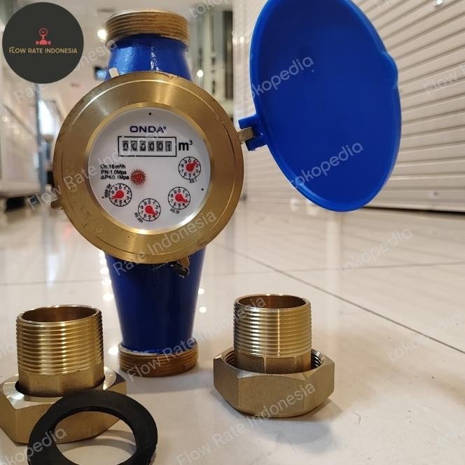Jual Water Meter Onda 2 Inch Drat / Meteran Air Onda 2 Inch Dn50 ...