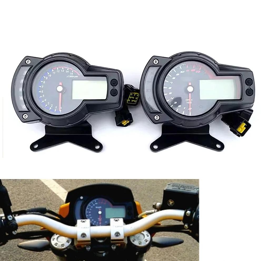 Jual Motorcycle Digital Led Speedometer Instrument Assembly Odometer ...