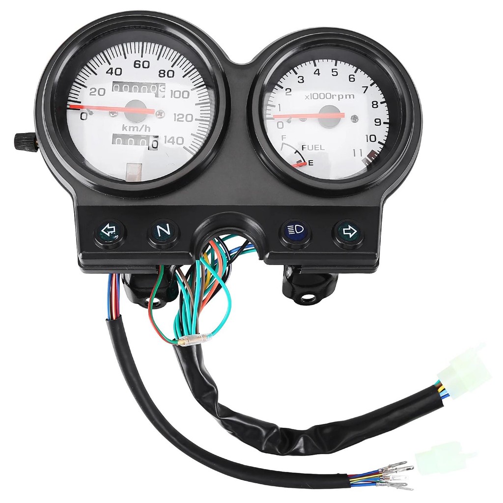 Jual Motorcycle Speedometer Conversion Parts Replacement Dashboard Dual ...