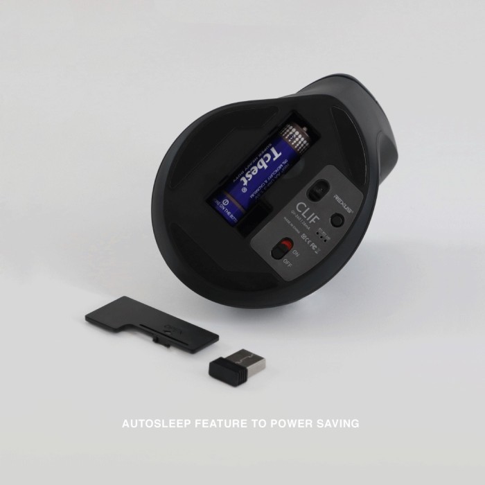 Jual REXUS CLIF VERTICAL MOUSE WIRELESS CONNECTION GARANSI RESMI ...