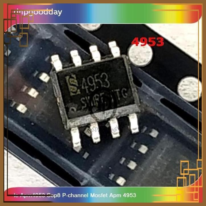 Jual [DNP] IC APM4953 SOP8 P-CHANNEL MOSFET APM 4953 | Shopee Indonesia