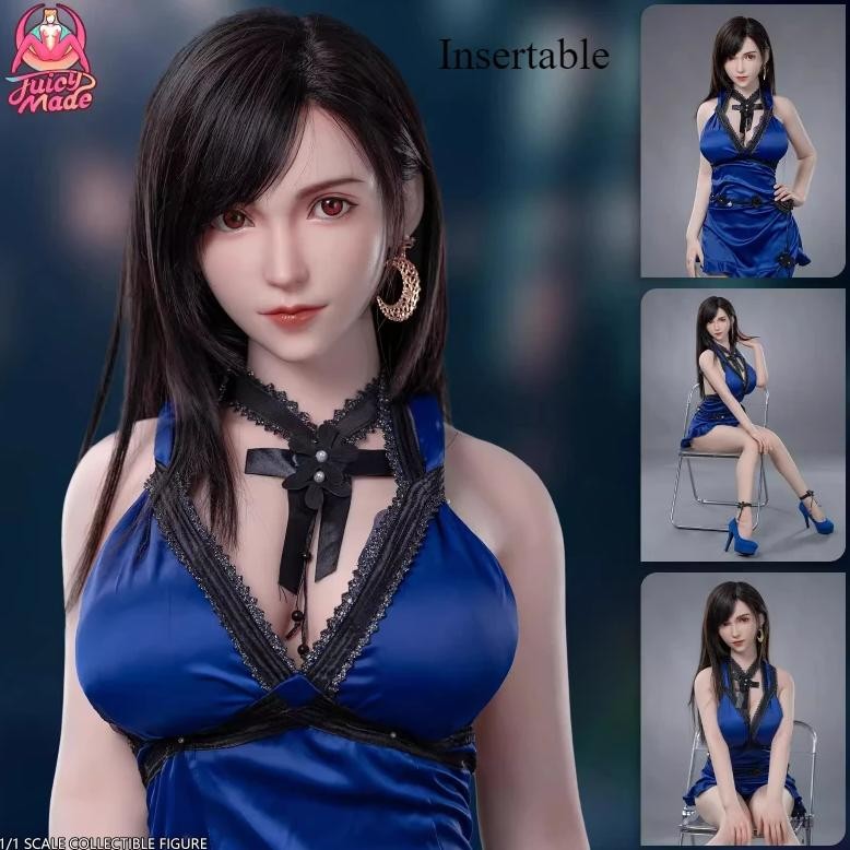 Jual In Stock Tifa 1:1 Soft Silicone Figure 2D Animation Final Fantasy Available Gift Collection ...