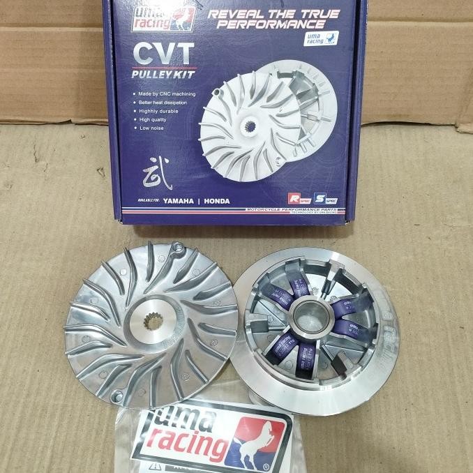 Jual Uma Racing Pulley set with Drive face Yamaha Aerox Nmax 155 ...