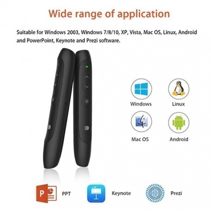 Jual DOOSL DSIT012 Rechargeable 2.4GHz Wireless Remote Control | Shopee ...