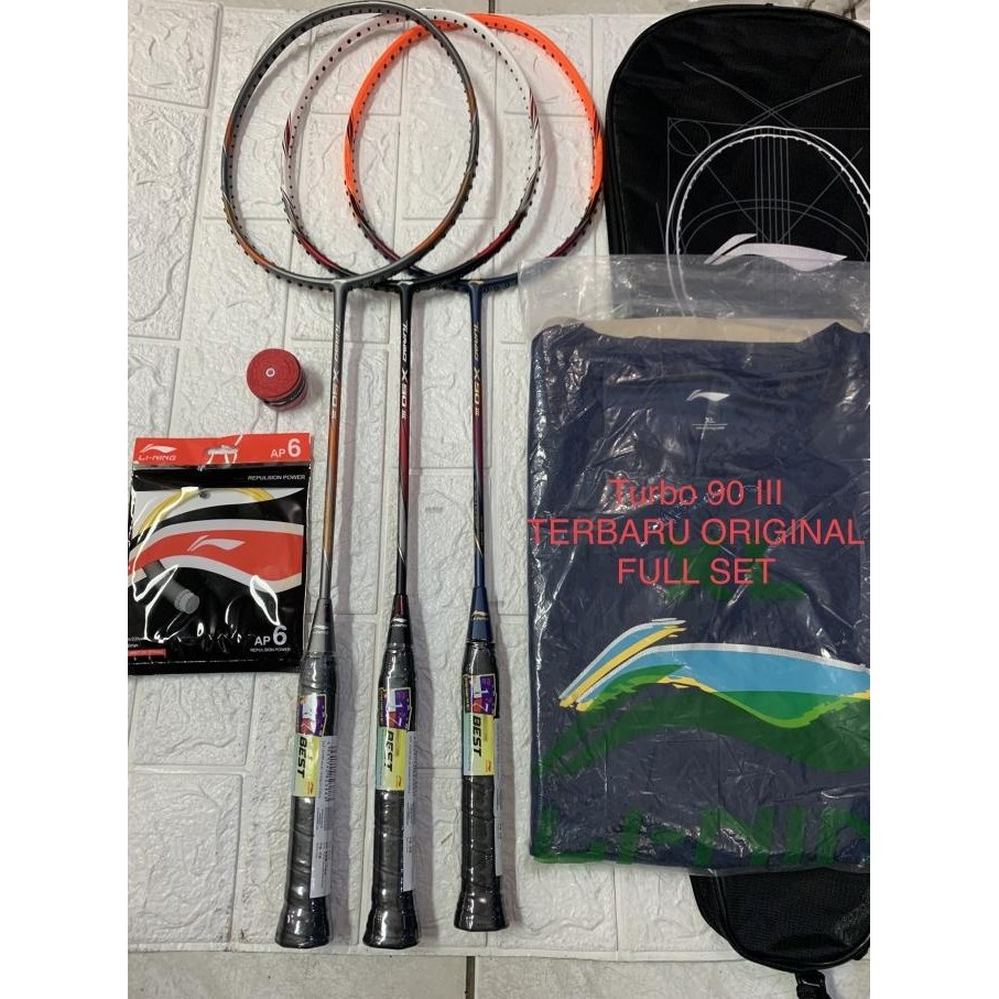 Jual Raket Badminton NEW LINING TURBO x 90 III/ X90 ULTRALIGHT HEAD ...