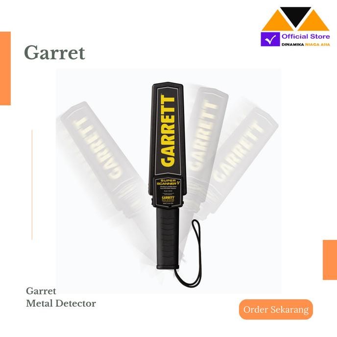 Jual Metal Detector Garret Super Scanner Pendeteksi Logam Bunyi Dan ...