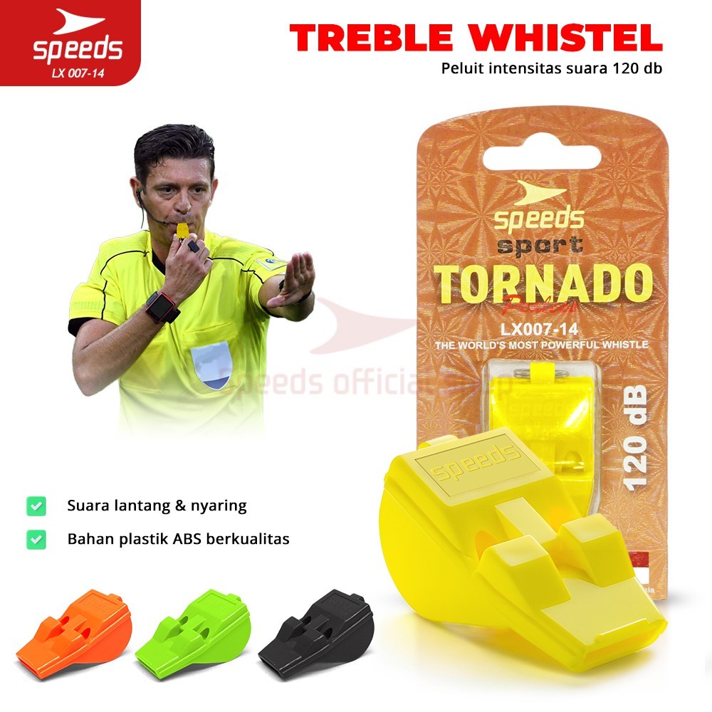 Jual SPEEDS Peluit Wasit Pluit Treble Whistle Olahraga Periwitan Sport ...