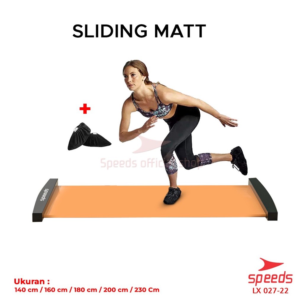 Jual SPEEDS Alat Fitness Olahraga Sliding Mat Portabel Alat Olahraga ...