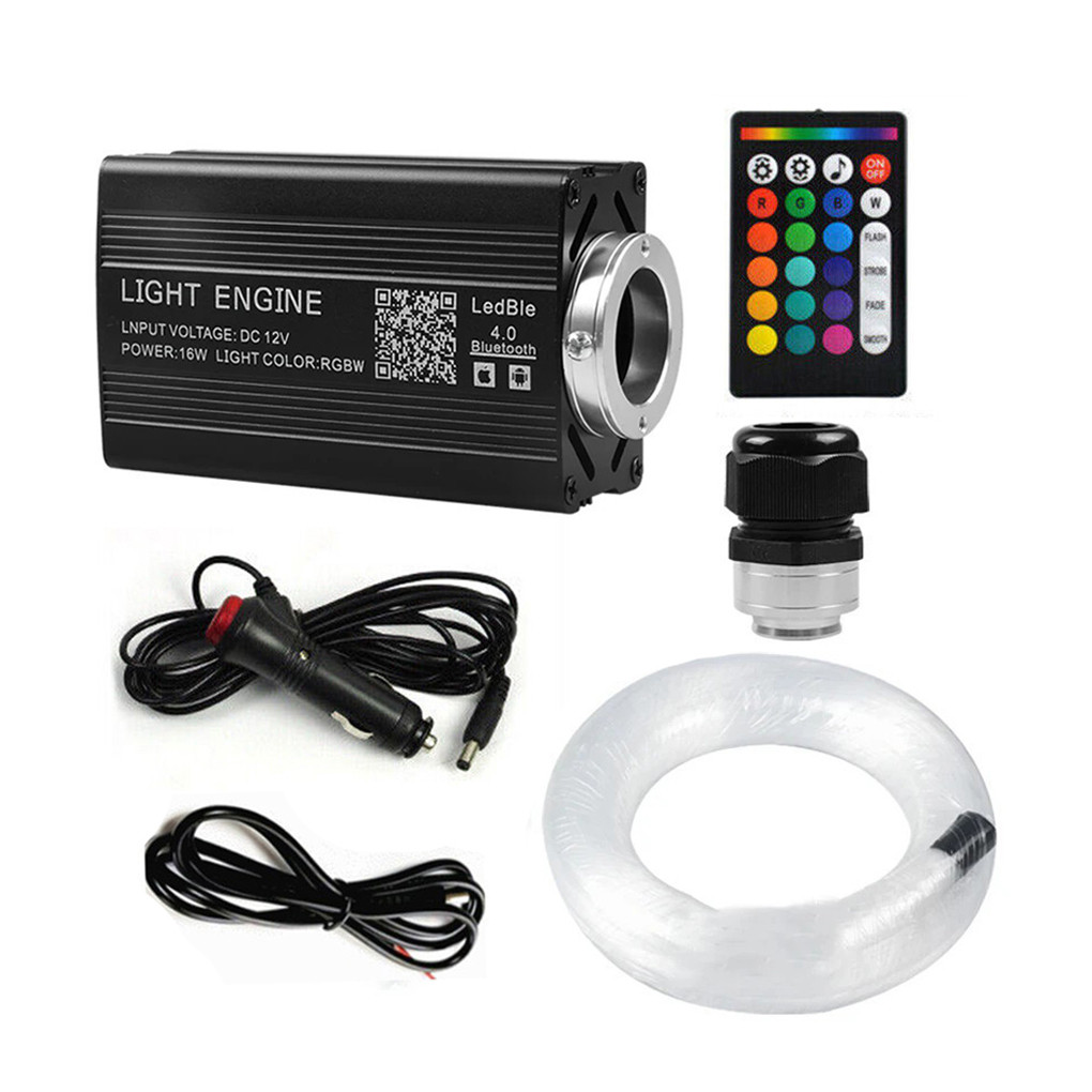 Jual ABS 500Pcs Fiber Optic Headliner Kit Light Kit Roof Star | Shopee ...