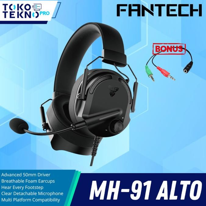 Jual Fantech Alto MH91 / MH-91 Multiplatform Headset Gaming Mobile ...