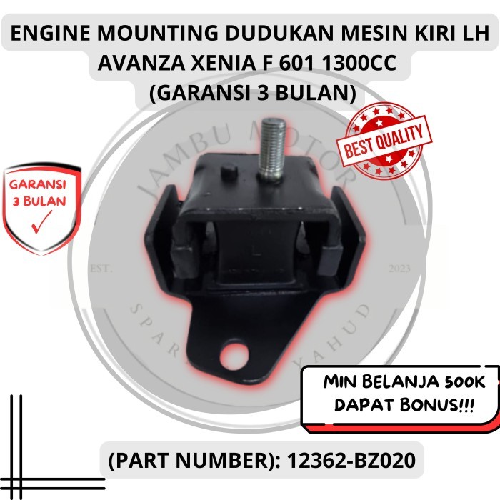 Jual ENGINE MOUNTING DUDUKAN MESIN KIRI LH AVANZA XENIA F 601 1300CC ...
