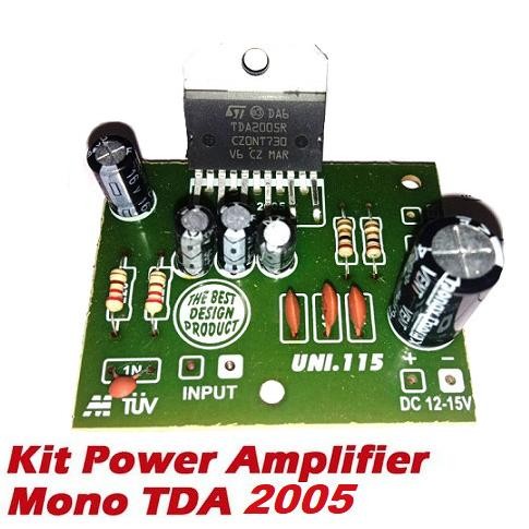 Jual @=@=@=@=] KIT 20 WATT RMS Bridge Power Amplifier TDA 2005 (Mono ...