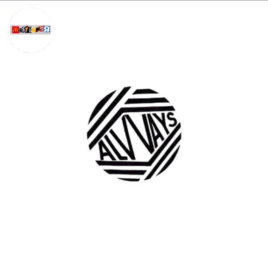 Jual sticker band ALVVAYS logo rounded stiker indie dream pop | Shopee ...