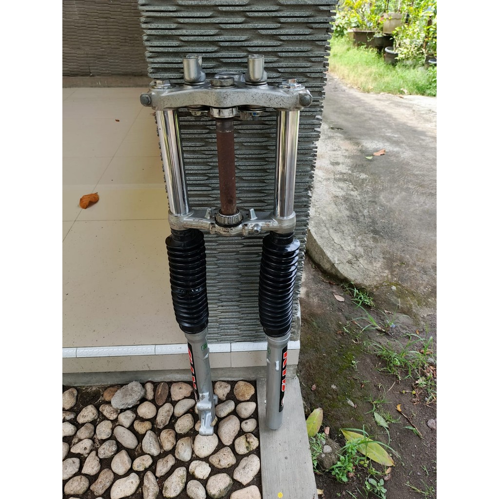 Jual Shock Tele KLX S Original Copotan Motor Skok Depan Teleskopik ...