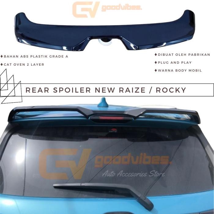Jual Spoiler Raize Rocky ABS Goodvibes Original | Shopee Indonesia