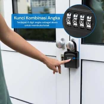 Jual Jual Gembok Kotak Brankas Mini Key Stora Safety Lock Box 4 Digit ...