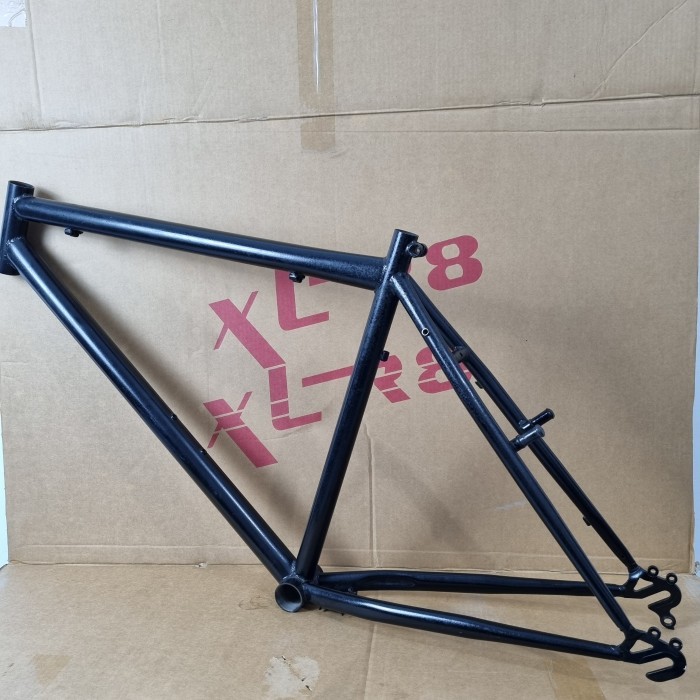 Jual TERBARU FRAME mtb fixie sepeda fixie besi hitam BISA GRAB ...