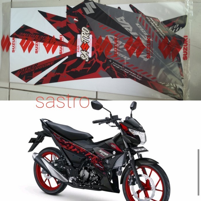 Jual Promo Stiker Sticker Striping Suzuki Satria Fu Injeksi 2018 2019 ...