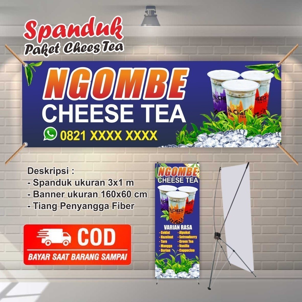 Jual AMBIL Promonya Sekarang !! BISA COD >> spanduk paket usaha cheese ...