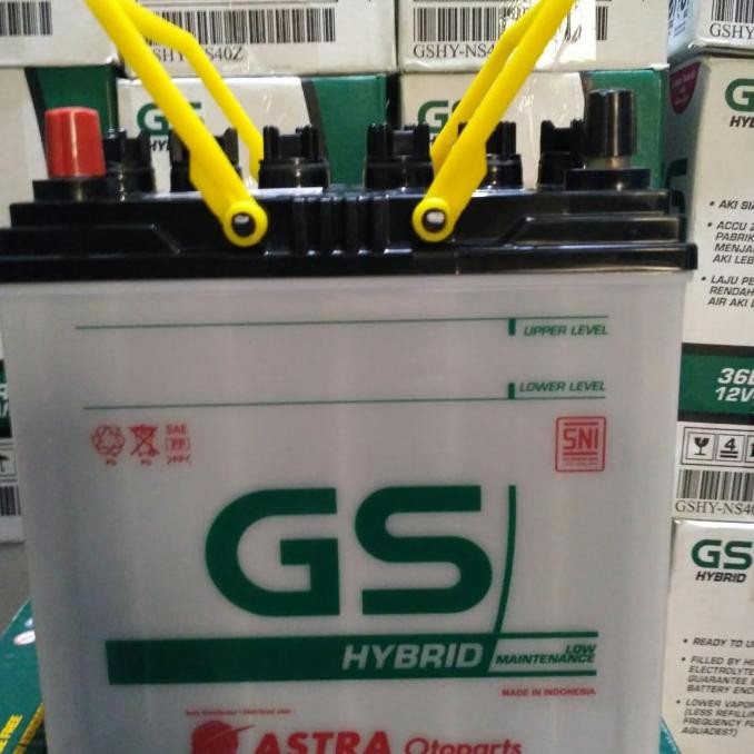 Jual Aki Mobil / Battery Gs Astra Type Gs Hybrid 36B20R / Ns40Z 12V 35Ah | Shopee Indonesia