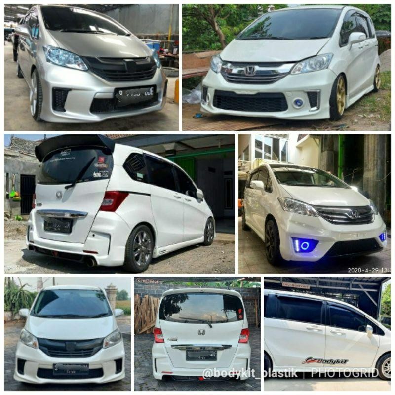 Jual Bodykit Full Bumper Honda Freed Mugen Hybrid Axis Style | Shopee ...