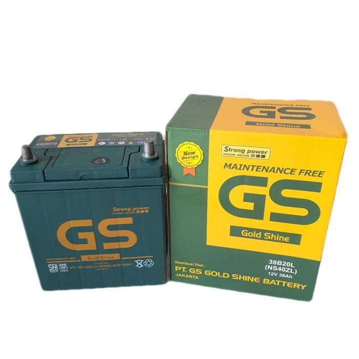 Jual Aki Gs Gold Shine Ns40Zl Mf Aki Jazz,Agya,Brio,Ertiga,Cayla,Ayla,Sigra | Shopee Indonesia