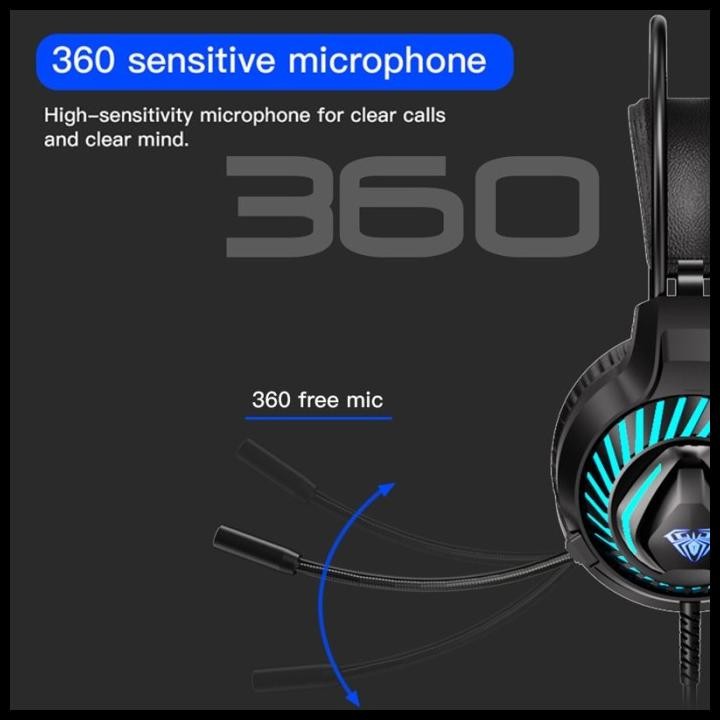 Jual Headset Gaming AULA S603 RGB Breathing Stereo | Shopee Indonesia