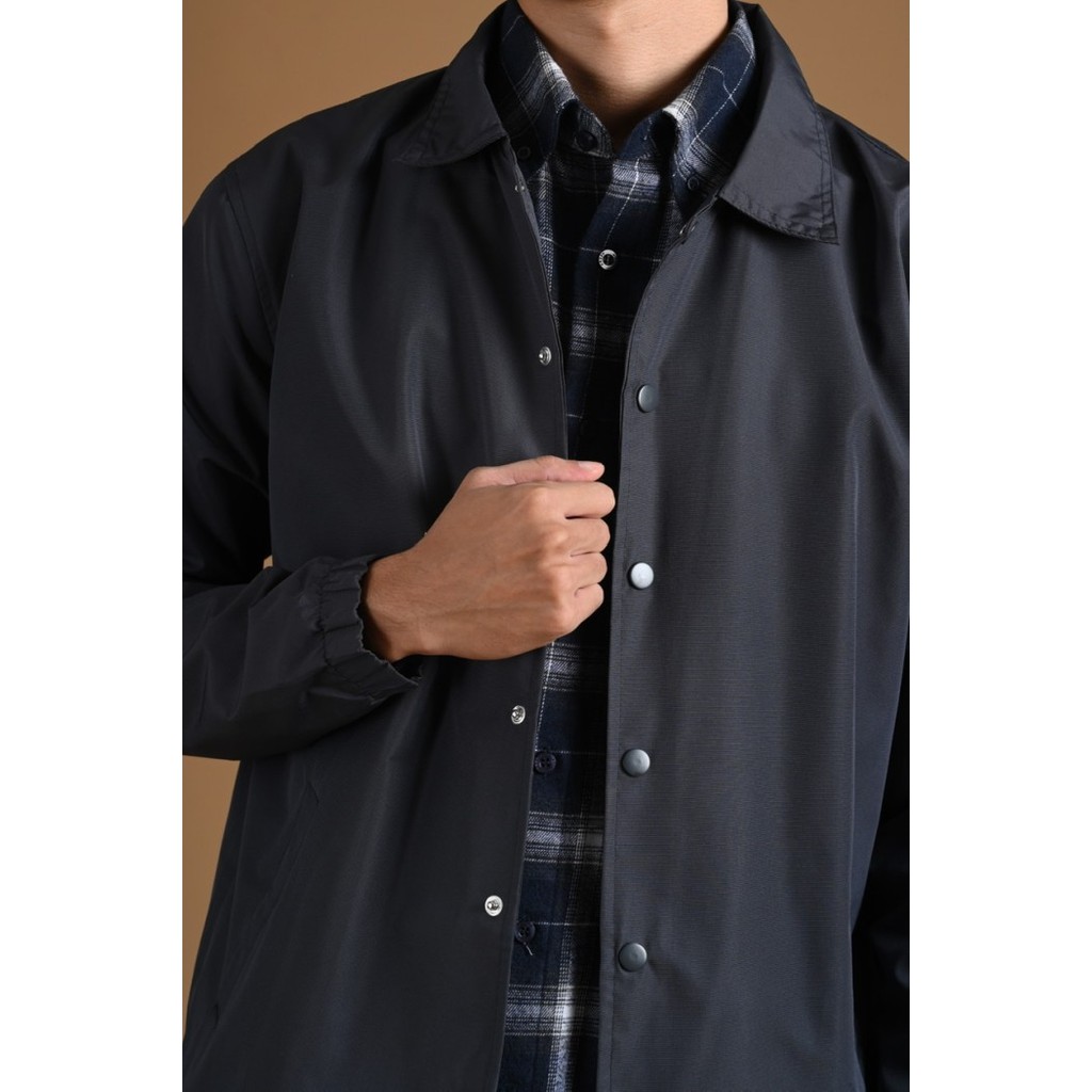 Jual JAKET PREPP STUDIO ULTIMATE COACH JACKET DARK GREY | Shopee Indonesia