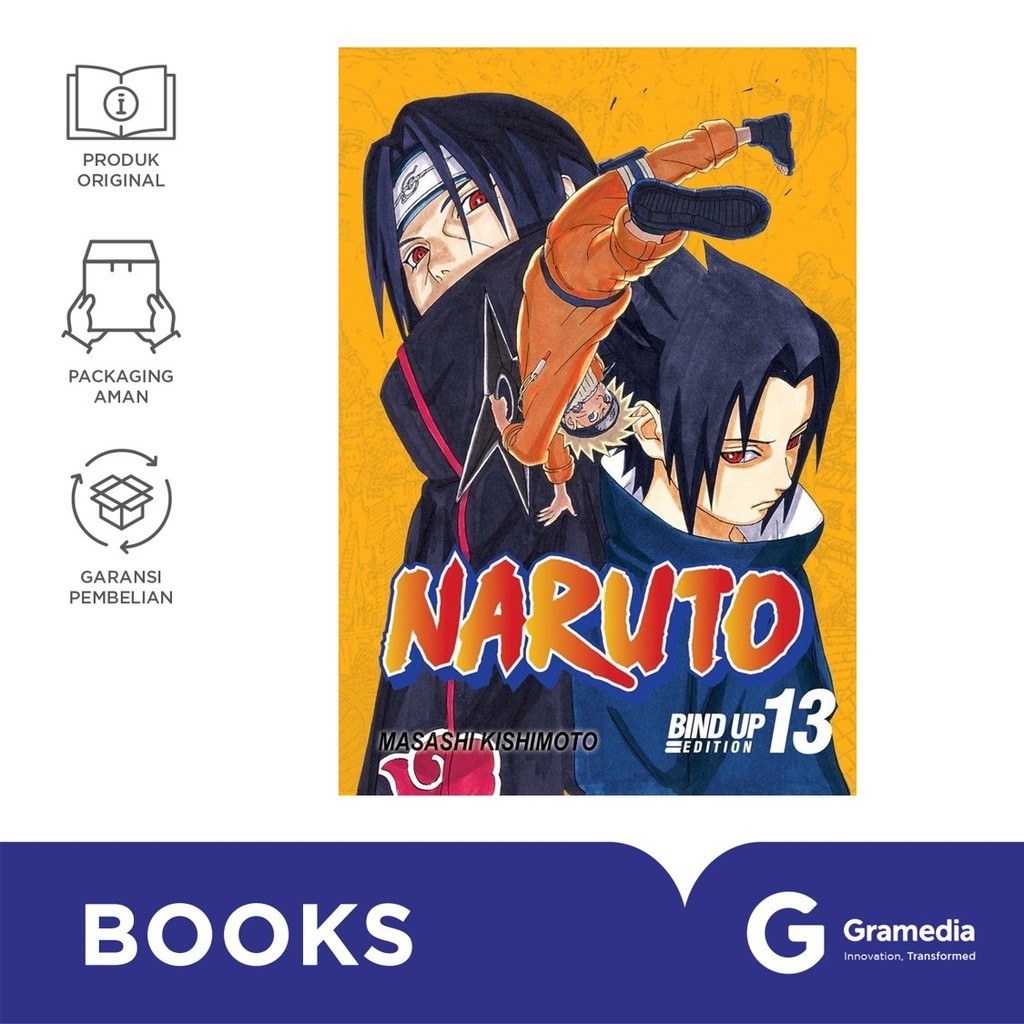 Jual Naruto Bind Up Edition 13 (MASASHI KISHIMOTO) | Shopee Indonesia