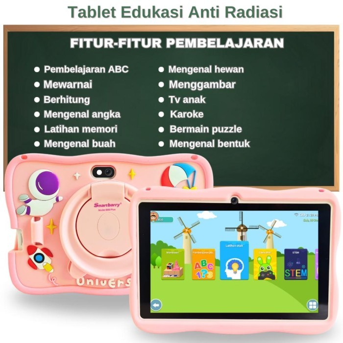 Jual SMARTBERRY KIDS STUDY TAB B89 Plus tab 4/128GB / Tablet Anak ...