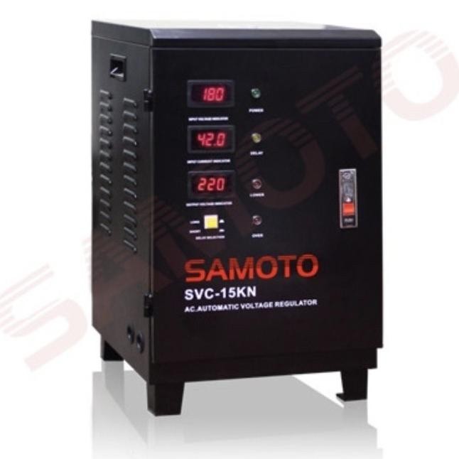 Jual PROMO!!! Stabilizer Samoto SVC-15KVA 15 KVA 1 Phase Servo Motor / Stabiliser Samoto SVC ...
