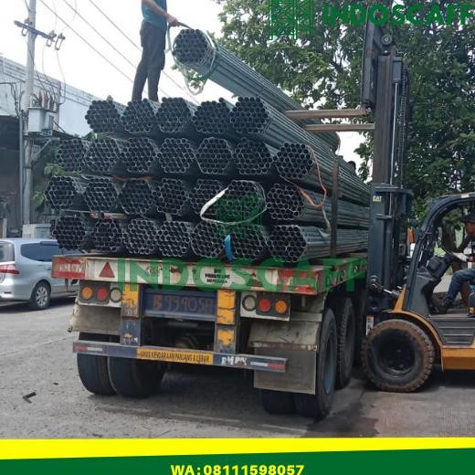 Jual Pipa Scaffolding Galvanis BS 1,5 inch, Tebal 3,2mm, Panjang 6M ...