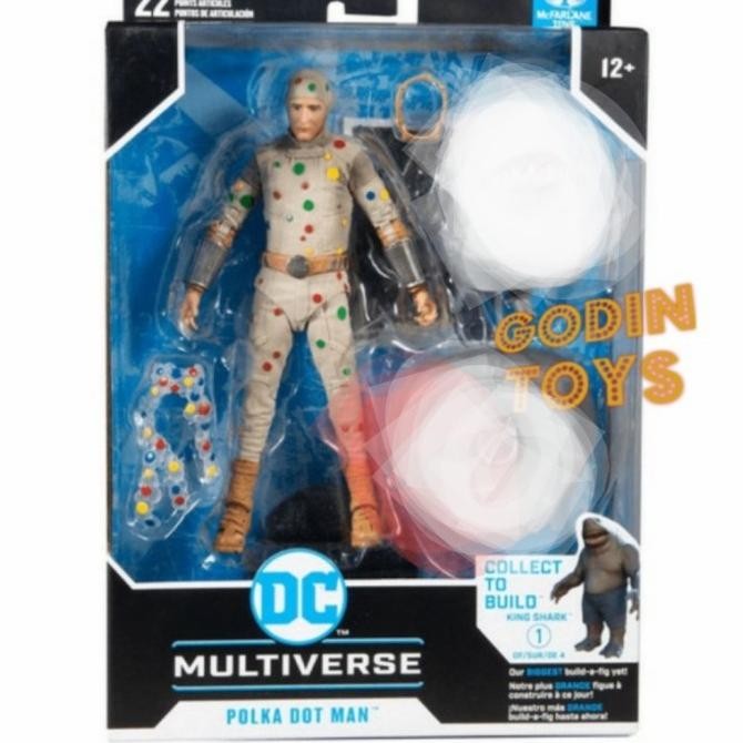 Jual McFarlane Polka dot Man Suicide Squad DC Multiverse TANPA King ...