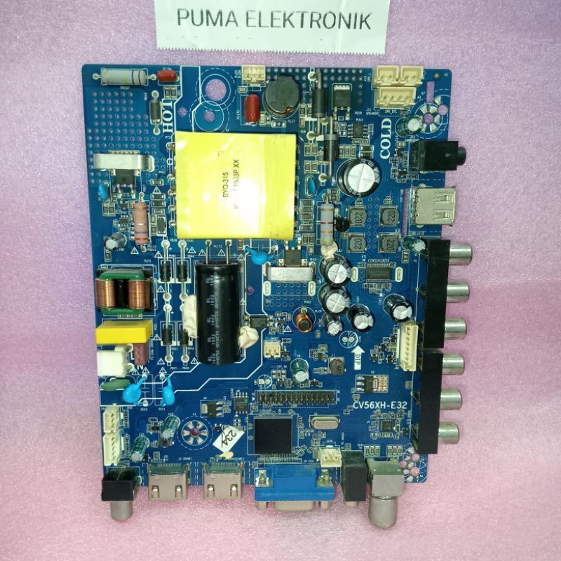 Jual POLYTRON PLD 32T7511E MESIN TV LED MAINBOARD MOTHERBOARD MB MOBO MODUL TV LED | Shopee ...