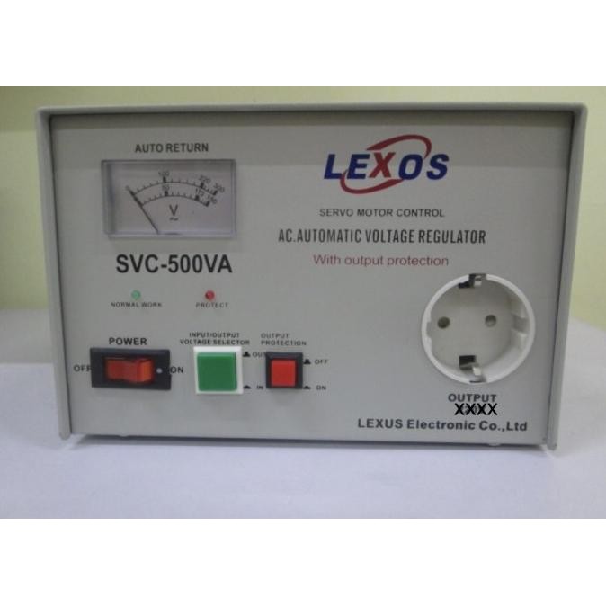 Jual Avr Transformer Step down Stabilizer 500W 220v - 100v 220v - 110v ...